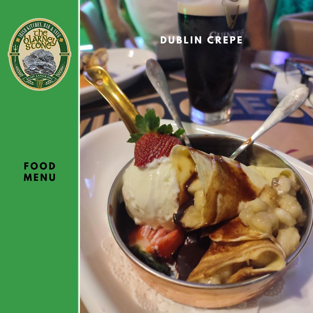 Menu | The Blarney Stone Langkawi